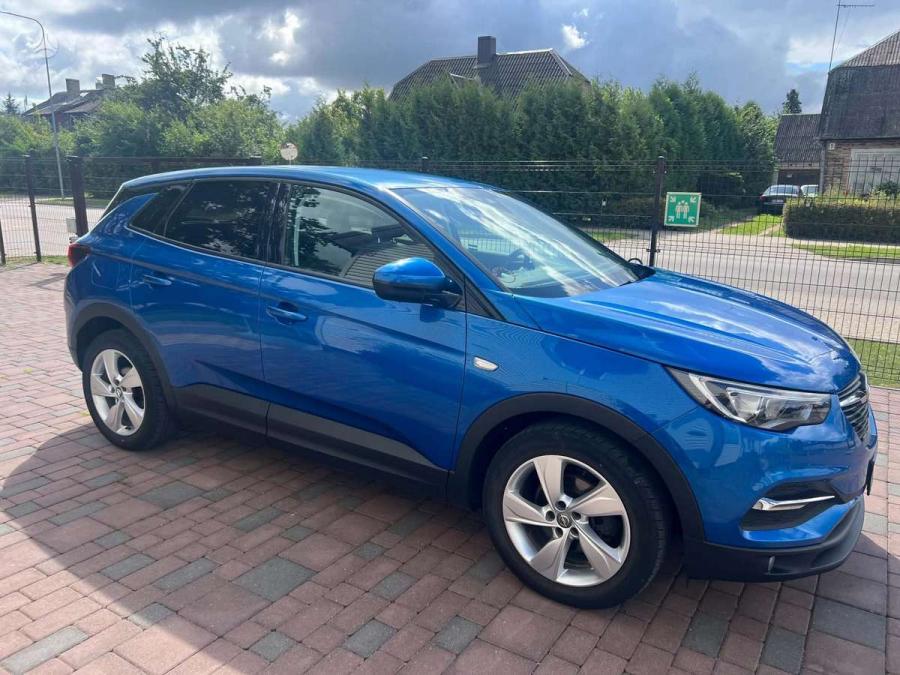Zils Opel Grandland X 2018 Pakruojis, ar dzinēja tilpumu 1.20 L un nobraukumu 149 tūkst. km par 7400 €, foto 3 vietnē AUTOMOTO.COM.LV