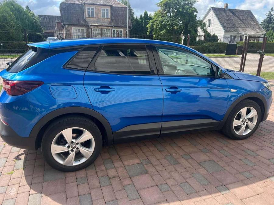 Zils Opel Grandland X 2018 Pakruojis, ar dzinēja tilpumu 1.20 L un nobraukumu 149 tūkst. km par 7400 €, foto 5 vietnē AUTOMOTO.COM.LV