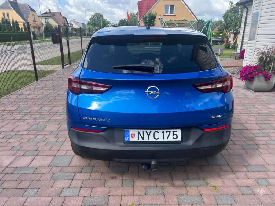 Zils Opel Grandland X 2018 Pakruojis, ar dzinēja tilpumu 1.20 L un nobraukumu 149 tūkst. km par 7400 €, foto 6 vietnē AUTOMOTO.COM.LV