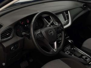 Blue Opel Grandland X 2018 in Vilnius, with an engine capacity of 1.20 L and mileage of 103 thousand km for 10800 €, photo 10 on AUTOMOTO.COM.LV