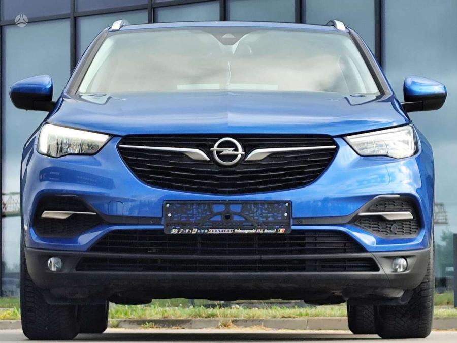 Синий Опель Grandland X 2018 в Шяуляй, объемом двигателя 1.20 л и пробегом 191 тыс. км за 8650 €, фото 8 на AUTOMOTO.COM.LV