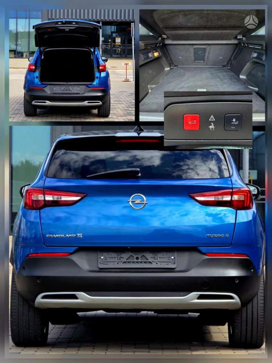 Синий Опель Grandland X 2018 в Шяуляй, объемом двигателя 1.60 л и пробегом 215 тыс. км за 11150 €, фото 16 на AUTOMOTO.COM.LV