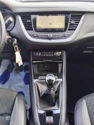 Zils Opel Grandland X 2018 Šauļi, ar dzinēja tilpumu 1.20 L un nobraukumu 191 tūkst. km par 8650 €, foto 28 vietnē AUTOMOTO.COM.LV