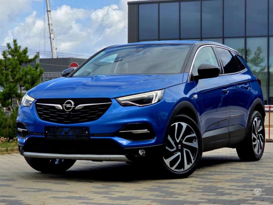 Zils Opel Grandland X 2018 Šauļi, ar dzinēja tilpumu 1.60 L un nobraukumu 215 tūkst. km par 11150 €, foto 7 vietnē AUTOMOTO.COM.LV