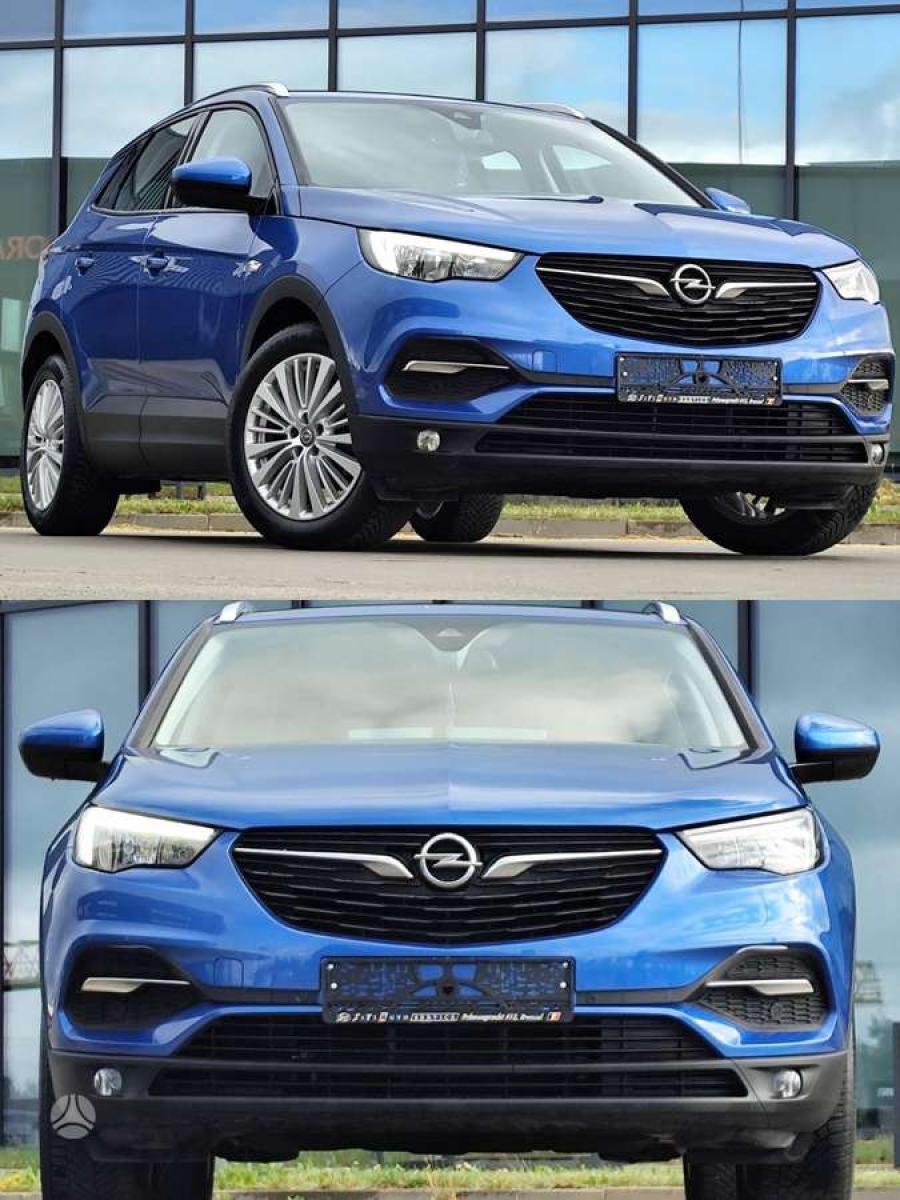 Zils Opel Grandland X 2018 Šauļi, ar dzinēja tilpumu 1.20 L un nobraukumu 191 tūkst. km par 8650 €, foto 3 vietnē AUTOMOTO.COM.LV