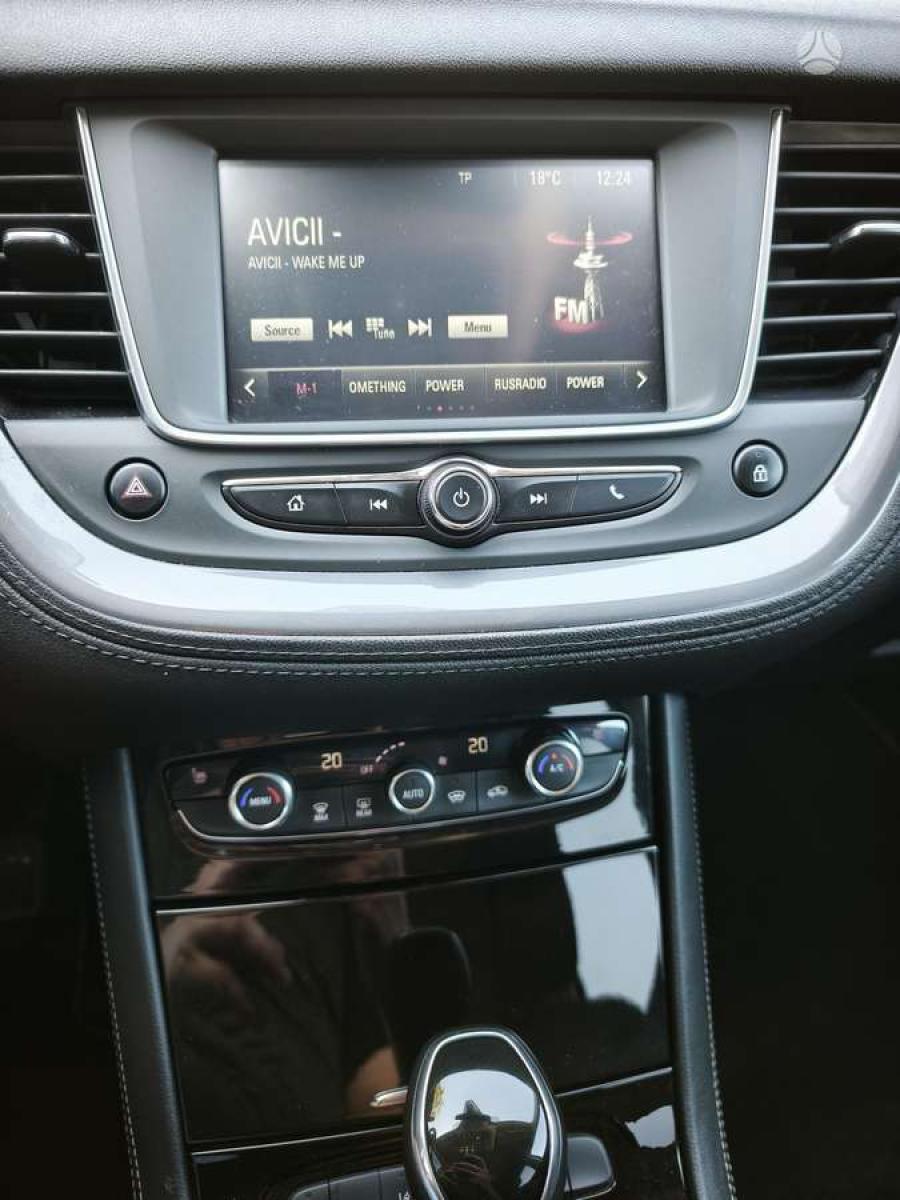 Синий Опель Grandland X 2018 в Вильнюс, объемом двигателя 1.20 л и пробегом 154 тыс. км за 9400 €, фото 19 на AUTOMOTO.COM.LV
