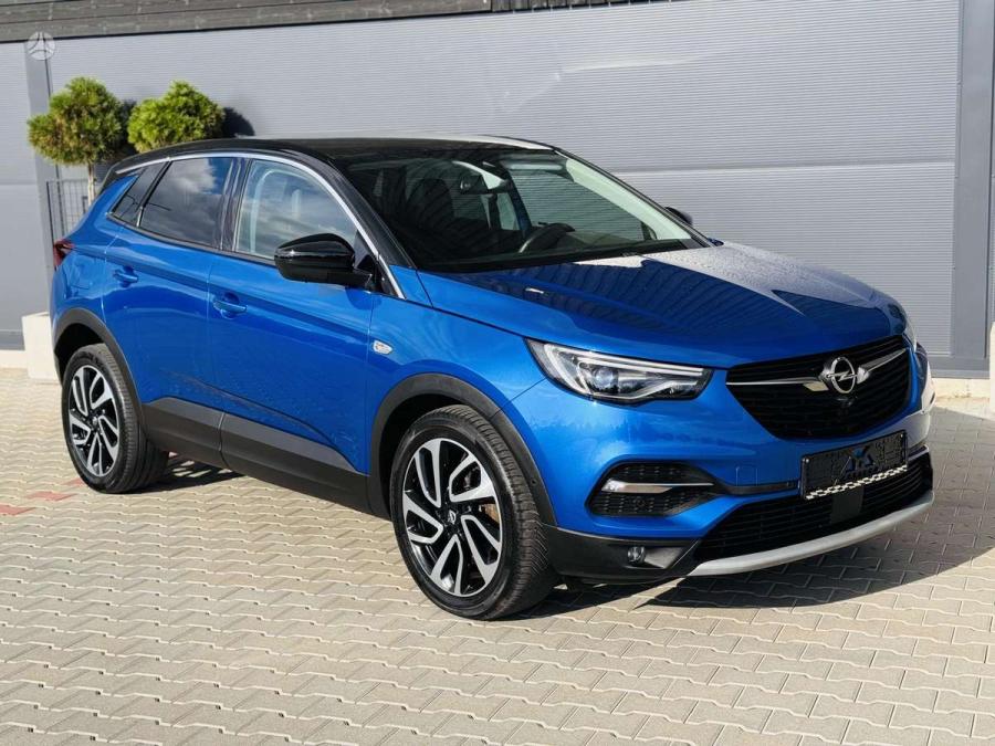Zils Opel Grandland X 2018 Šauļi, ar dzinēja tilpumu 1.60 L un nobraukumu 215 tūkst. km par 11150 €, foto 7 vietnē AUTOMOTO.COM.LV