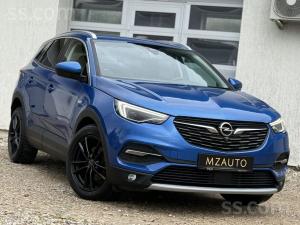 Синий Опель Grandland X 2018 в Тукумс, объемом двигателя 2.00 л и пробегом 207 тыс. км за 13499 €, фото  на AUTOMOTO.COM.LV