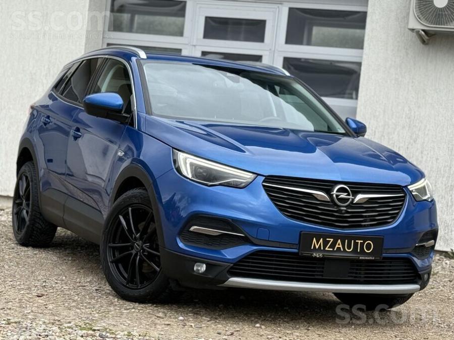 Синий Опель Grandland X 2018 в Тукумс, объемом двигателя 2.00 л и пробегом 207 тыс. км за 13499 €, фото 1 на AUTOMOTO.COM.LV