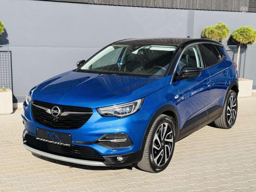 Zils Opel Grandland X 2018 Šauļi, ar dzinēja tilpumu 1.60 L un nobraukumu 215 tūkst. km par 11150 €, foto 3 vietnē AUTOMOTO.COM.LV