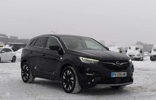 Zils Opel Grandland X 2019 Tauragė, ar dzinēja tilpumu 1.20 L un nobraukumu 188 tūkst. km par 9500 €, foto 1 vietnē AUTOMOTO.COM.LV