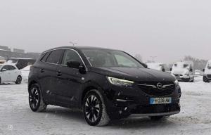 Blue Opel Grandland X 2019 in Taurage, with an engine capacity of 1.20 L and mileage of 188 thousand km for 9500 €, photo  on AUTOMOTO.COM.LV