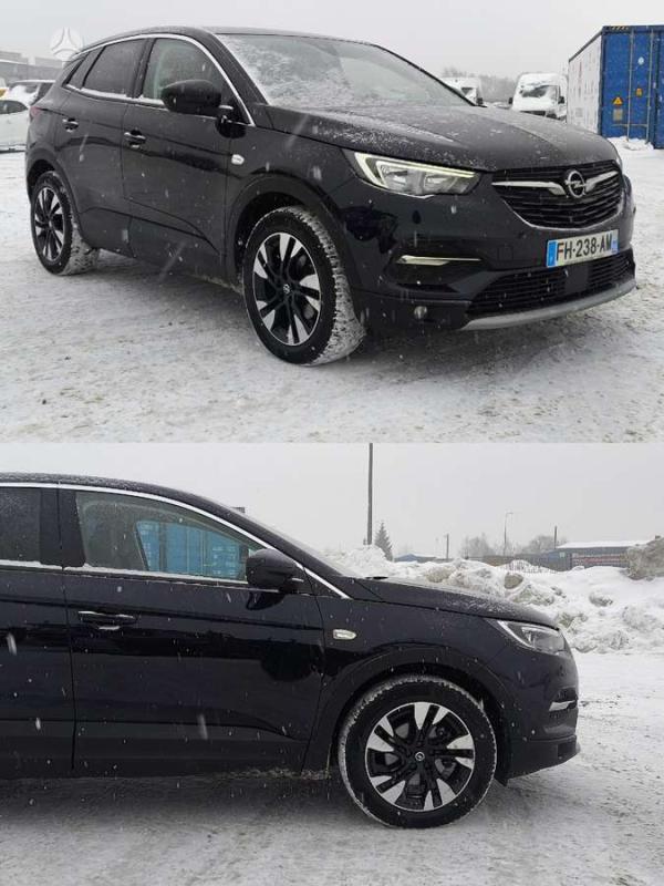 Zils Opel Grandland X 2019 Tauragė, ar dzinēja tilpumu 1.20 L un nobraukumu 188 tūkst. km par 9500 €, foto 6 vietnē AUTOMOTO.COM.LV