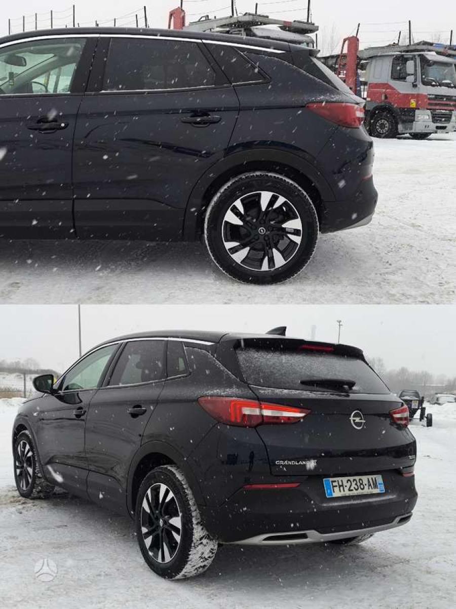 Zils Opel Grandland X 2019 Tauragė, ar dzinēja tilpumu 1.20 L un nobraukumu 188 tūkst. km par 9500 €, foto 8 vietnē AUTOMOTO.COM.LV