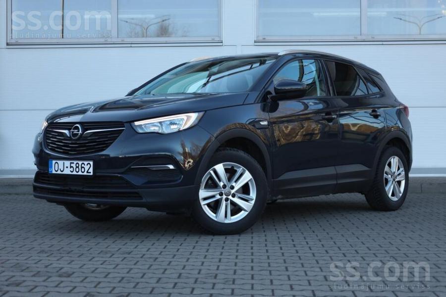 Zils Opel Grandland X 2019 Rīga, ar dzinēja tilpumu 1.50 L un nobraukumu 0 tūkst. km par 10995 €, foto 1 vietnē AUTOMOTO.COM.LV