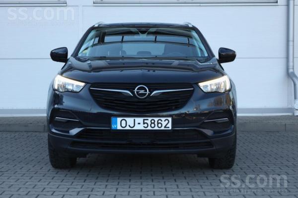 Синий Опель Grandland X 2019 в Рига, объемом двигателя 1.50 л и пробегом 0 тыс. км за 10995 €, фото 2 на AUTOMOTO.COM.LV