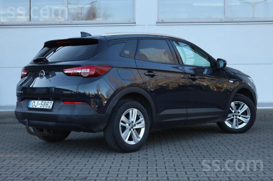 Zils Opel Grandland X 2019 Rīga, ar dzinēja tilpumu 1.50 L un nobraukumu 0 tūkst. km par 10995 €, foto 7 vietnē AUTOMOTO.COM.LV