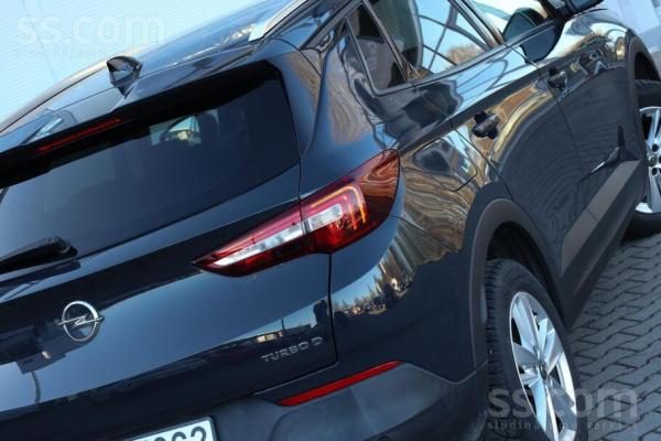Синий Опель Grandland X 2019 в Рига, объемом двигателя 1.50 л и пробегом 0 тыс. км за 10995 €, фото 7 на AUTOMOTO.COM.LV