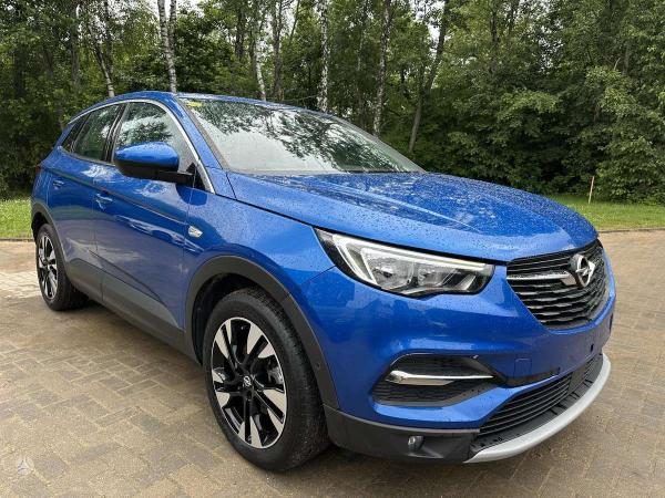 Синий Опель Grandland X 2019 в Каунас, объемом двигателя 1.50 л и пробегом 123 тыс. км за 11750 €, фото 1 на AUTOMOTO.COM.LV