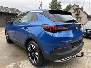 Blue Opel Grandland X 2019 in Kaunas, with an engine capacity of 1.50 L and mileage of 123 thousand km for 11750 €, photo 5 on AUTOMOTO.COM.LV