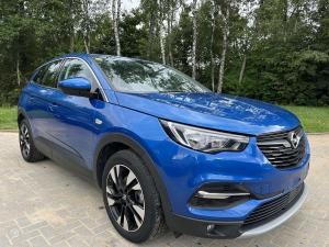 Blue Opel Grandland X 2019 in Kaunas, with an engine capacity of 1.50 L and mileage of 123 thousand km for 11750 €, photo  on AUTOMOTO.COM.LV