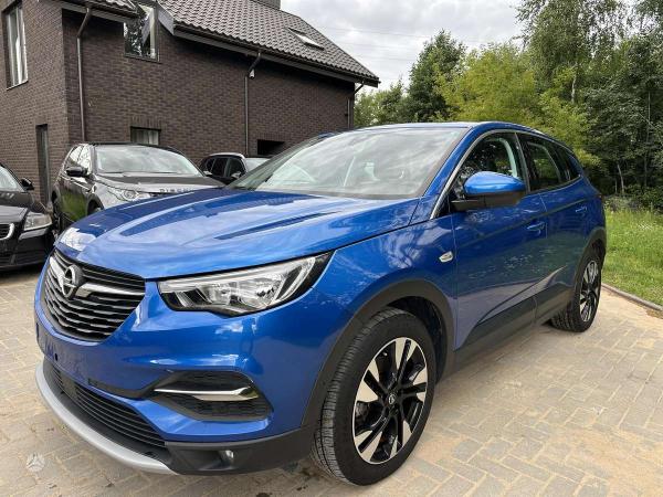 Синий Опель Grandland X 2019 в Каунас, объемом двигателя 1.50 л и пробегом 123 тыс. км за 11750 €, фото 3 на AUTOMOTO.COM.LV