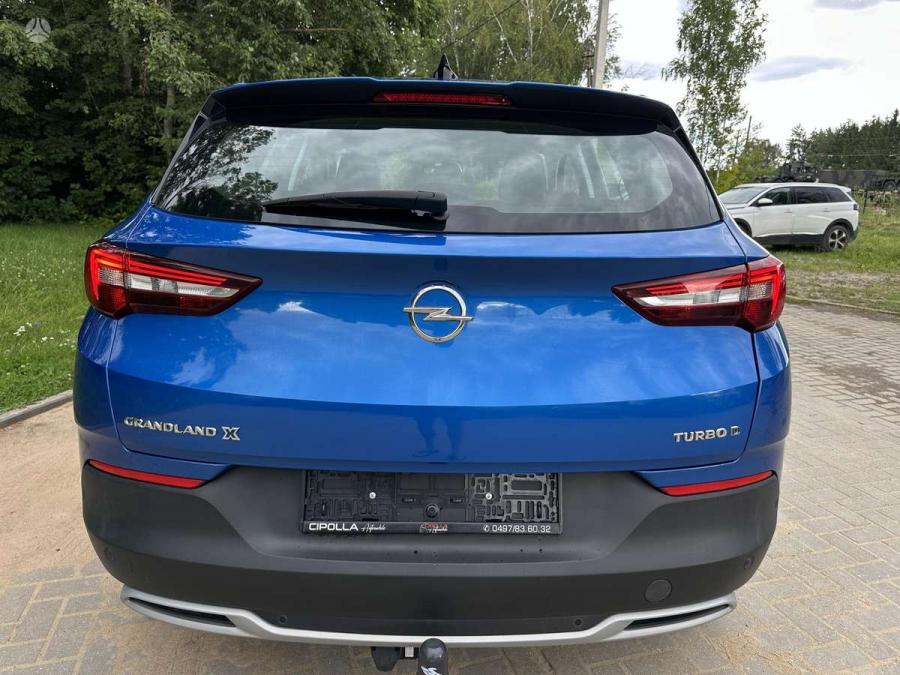 Zils Opel Grandland X 2019 Kauņa, ar dzinēja tilpumu 1.50 L un nobraukumu 123 tūkst. km par 11750 €, foto 6 vietnē AUTOMOTO.COM.LV