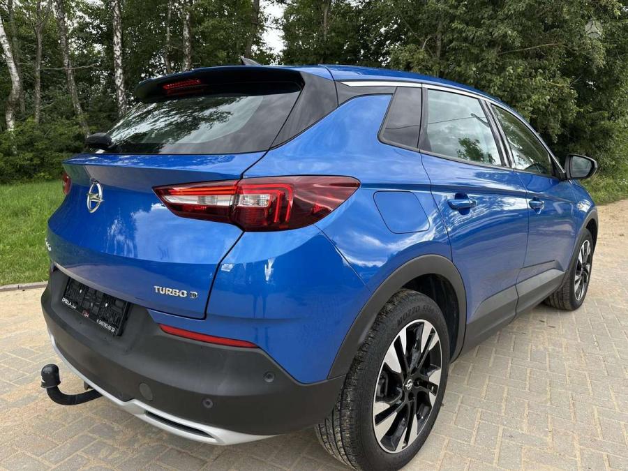 Zils Opel Grandland X 2019 Kauņa, ar dzinēja tilpumu 1.50 L un nobraukumu 123 tūkst. km par 11750 €, foto 7 vietnē AUTOMOTO.COM.LV