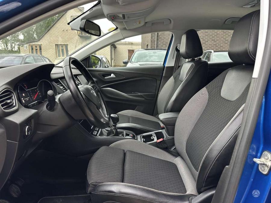 Zils Opel Grandland X 2019 Kauņa, ar dzinēja tilpumu 1.50 L un nobraukumu 123 tūkst. km par 11750 €, foto 18 vietnē AUTOMOTO.COM.LV