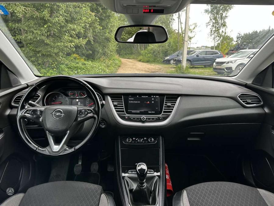 Zils Opel Grandland X 2019 Kauņa, ar dzinēja tilpumu 1.50 L un nobraukumu 123 tūkst. km par 11750 €, foto 23 vietnē AUTOMOTO.COM.LV