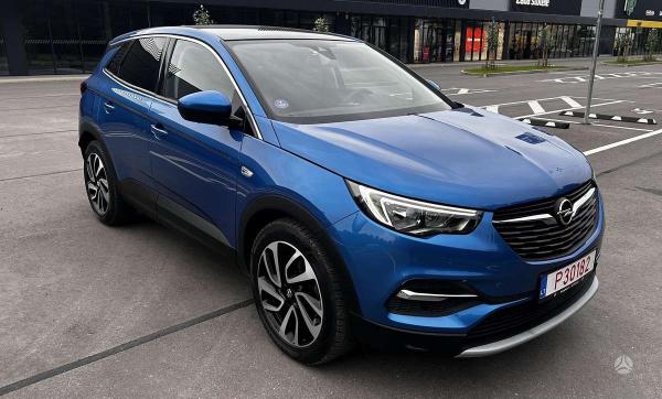 Синий Опель Grandland X 2019 в Утена, объемом двигателя 1.20 л и пробегом 213 тыс. км за 8995 €, фото 3 на AUTOMOTO.COM.LV