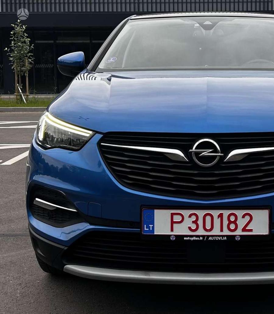 Синий Опель Grandland X 2019 в Утена, объемом двигателя 1.20 л и пробегом 213 тыс. км за 8995 €, фото 8 на AUTOMOTO.COM.LV