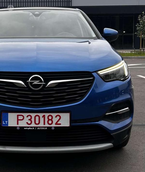 Синий Опель Grandland X 2019 в Утена, объемом двигателя 1.20 л и пробегом 213 тыс. км за 8995 €, фото 8 на AUTOMOTO.COM.LV