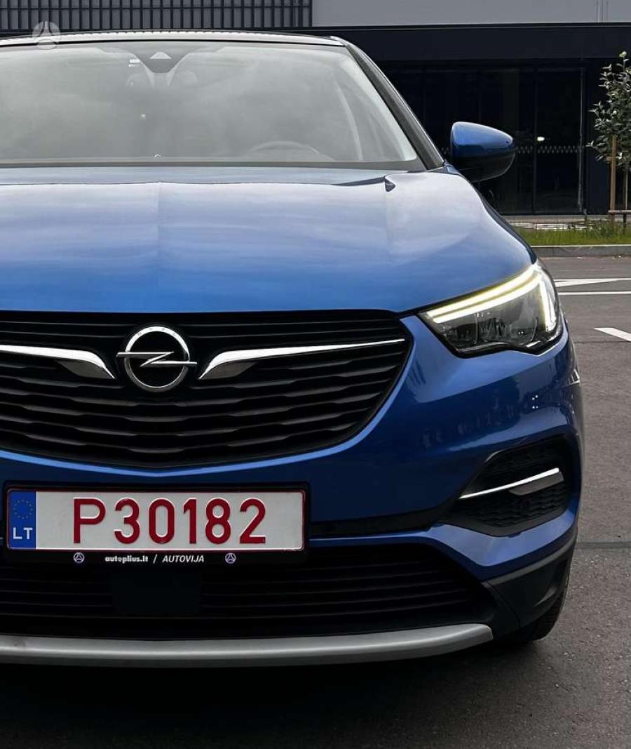 Синий Опель Grandland X 2019 в Утена, объемом двигателя 1.20 л и пробегом 213 тыс. км за 8995 €, фото 9 на AUTOMOTO.COM.LV