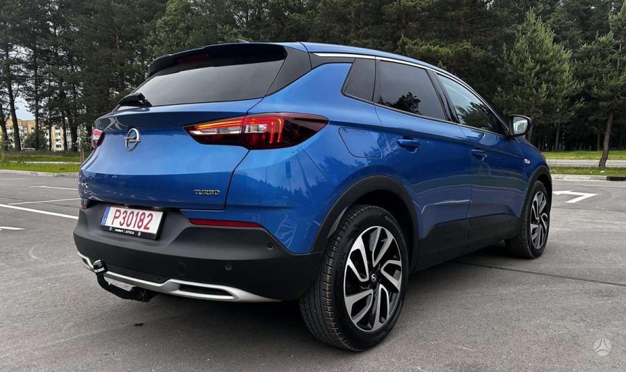 Синий Опель Grandland X 2019 в Утена, объемом двигателя 1.20 л и пробегом 213 тыс. км за 8995 €, фото 15 на AUTOMOTO.COM.LV