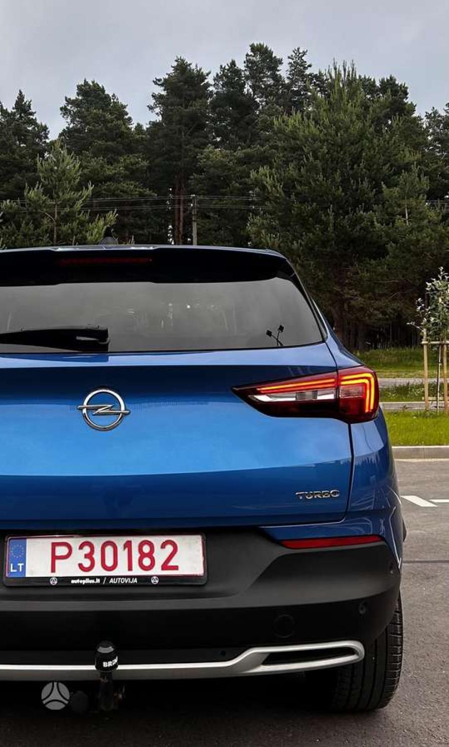 Синий Опель Grandland X 2019 в Утена, объемом двигателя 1.20 л и пробегом 213 тыс. км за 8995 €, фото 17 на AUTOMOTO.COM.LV
