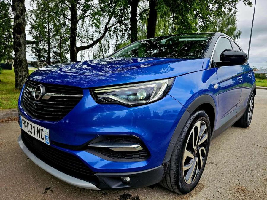 Zils Opel Grandland X 2019 Tauragė, ar dzinēja tilpumu 2.00 L un nobraukumu 205 tūkst. km par 11800 €, foto 1 vietnē AUTOMOTO.COM.LV