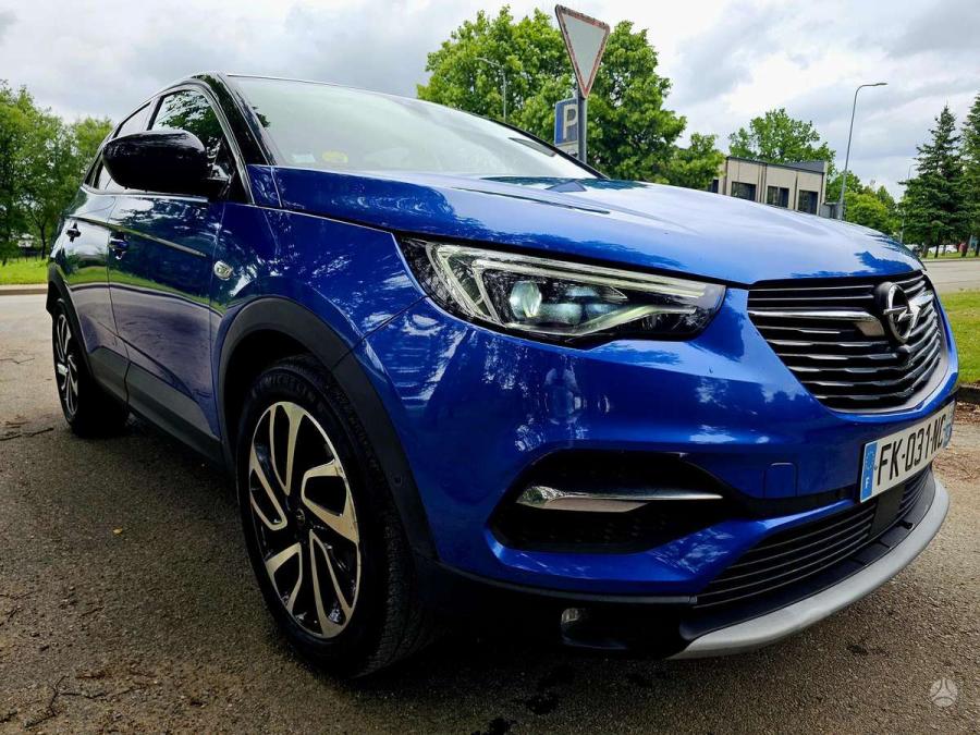 Zils Opel Grandland X 2019 Tauragė, ar dzinēja tilpumu 2.00 L un nobraukumu 205 tūkst. km par 11800 €, foto 3 vietnē AUTOMOTO.COM.LV