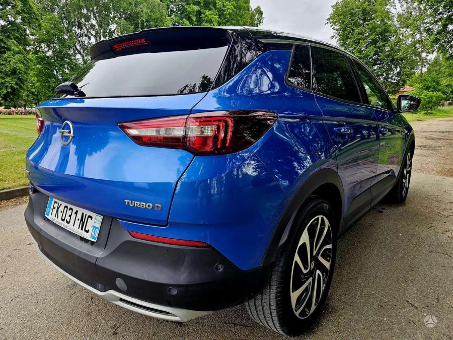 Zils Opel Grandland X 2019 Tauragė, ar dzinēja tilpumu 2.00 L un nobraukumu 205 tūkst. km par 11800 €, foto 5 vietnē AUTOMOTO.COM.LV