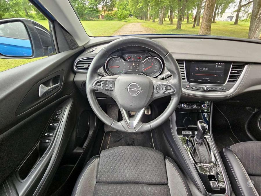 Zils Opel Grandland X 2019 Tauragė, ar dzinēja tilpumu 2.00 L un nobraukumu 205 tūkst. km par 11800 €, foto 13 vietnē AUTOMOTO.COM.LV