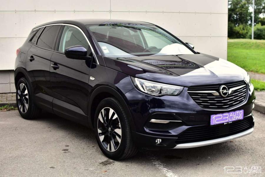 Zils Opel Grandland X 2019 Kretinga, ar dzinēja tilpumu 1.20 L un nobraukumu 104 tūkst. km par 10500 €, foto 6 vietnē AUTOMOTO.COM.LV