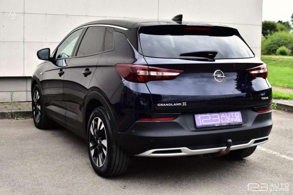 Zils Opel Grandland X 2019 Kretinga, ar dzinēja tilpumu 1.20 L un nobraukumu 104 tūkst. km par 10500 €, foto 7 vietnē AUTOMOTO.COM.LV