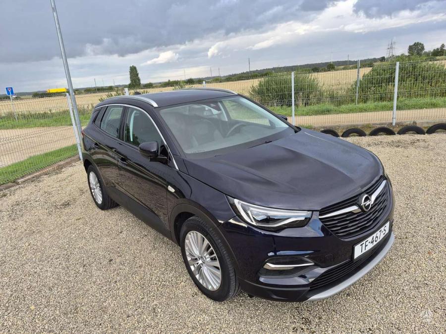 Синий Опель Grandland X 2019 в Куршенай, объемом двигателя 1.60 л и пробегом 190 тыс. км за 12500 €, фото 3 на AUTOMOTO.COM.LV