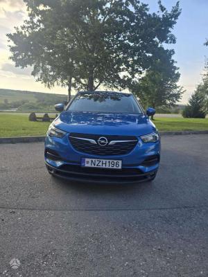 Blue Opel Grandland X 2019 in Kaunas, with an engine capacity of 1.50 L and mileage of 151 thousand km for 9400 €, photo 7 on AUTOMOTO.COM.LV
