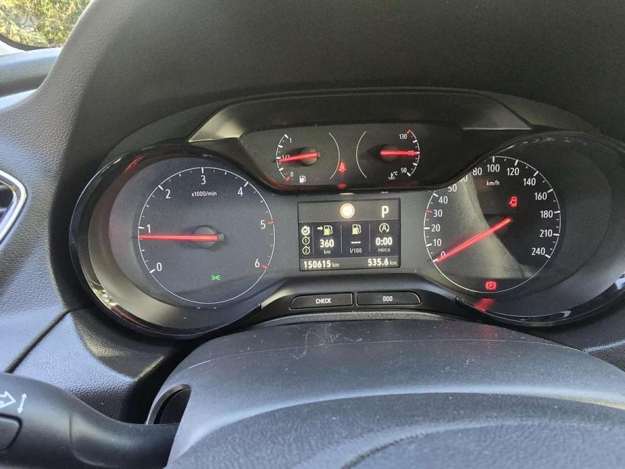 Blue Opel Grandland X 2019 in Kaunas, with an engine capacity of 1.50 L and mileage of 151 thousand km for 9400 €, photo 14 on AUTOMOTO.COM.LV