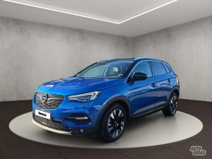 Blue Opel Grandland X 2020 in Kaunas, with an engine capacity of 1.20 L and mileage of 39 thousand km for 22761 €, photo  on AUTOMOTO.COM.LV