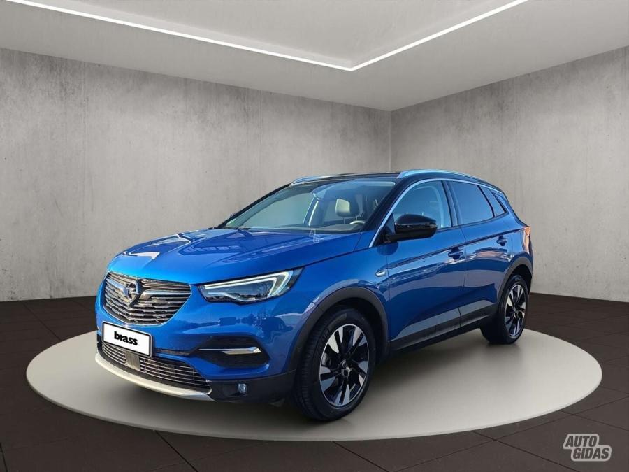 Zils Opel Grandland X 2020 Kauņa, ar dzinēja tilpumu 1.20 L un nobraukumu 39 tūkst. km par 22761 €, foto 1 vietnē AUTOMOTO.COM.LV
