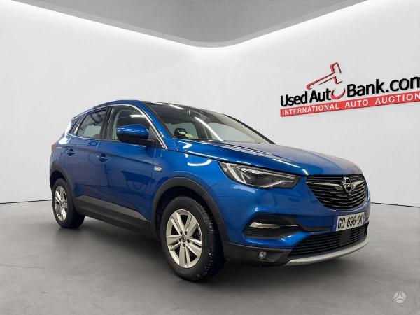 Blue Opel Grandland X 2021 in Marijampole, with an engine capacity of 1.50 L and mileage of 158 thousand km for 13673 €, photo 3 on AUTOMOTO.COM.LV