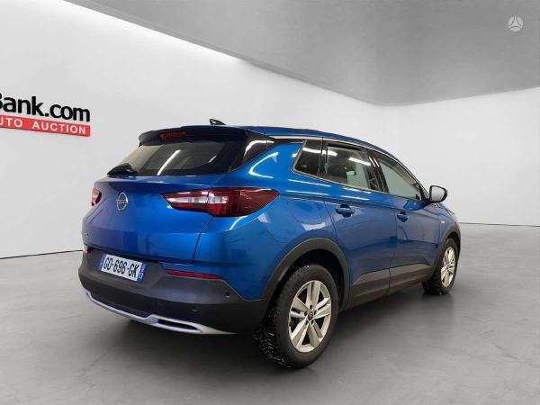 Blue Opel Grandland X 2021 in Marijampole, with an engine capacity of 1.50 L and mileage of 158 thousand km for 13673 €, photo 4 on AUTOMOTO.COM.LV