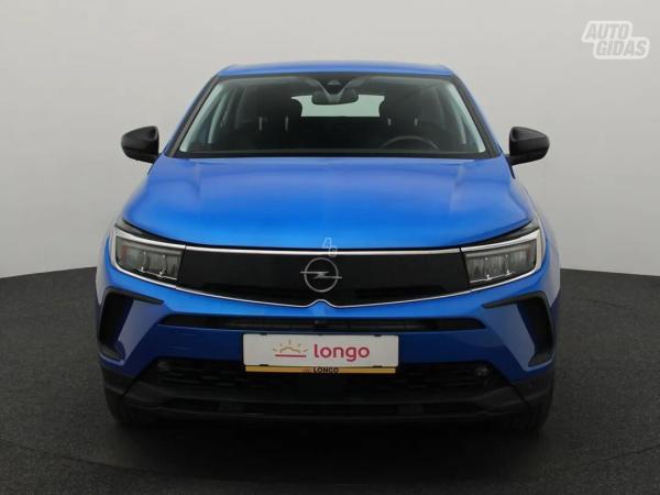Blue Opel Grandland X 2022 in Vilnius, with an engine capacity of 1.50 L and mileage of 129 thousand km for 15899 €, photo 3 on AUTOMOTO.COM.LV